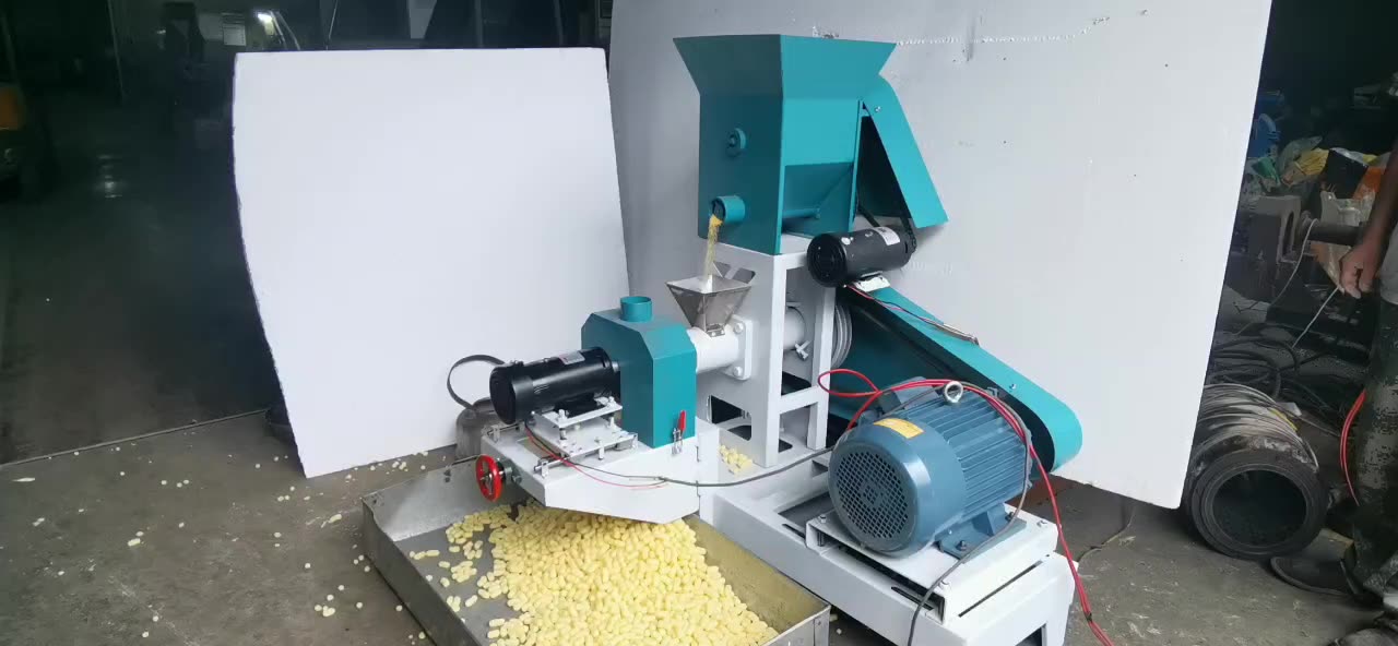 Small Snack Food Extruder Puffing Machine Rice Corn Puff Making Machines Automatic - Buy Small ...