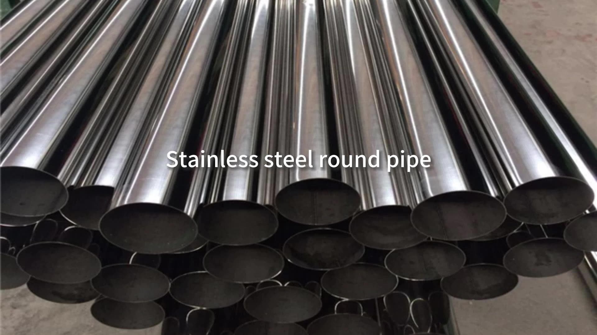 Round Stainless Steel Pipe Astm A270 A554 Ss304 316l 316 310s 440 1. ...