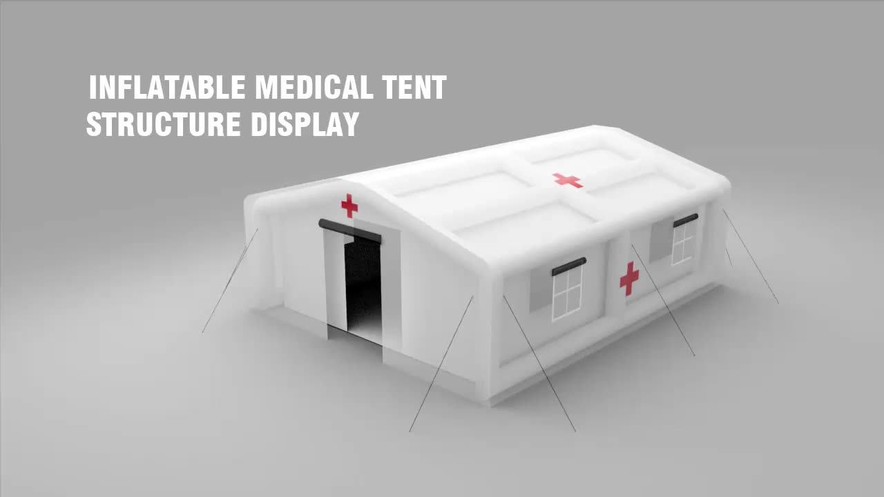 Inflatable Triage Tent For Application Of Inflatable Medical Tent Field ...