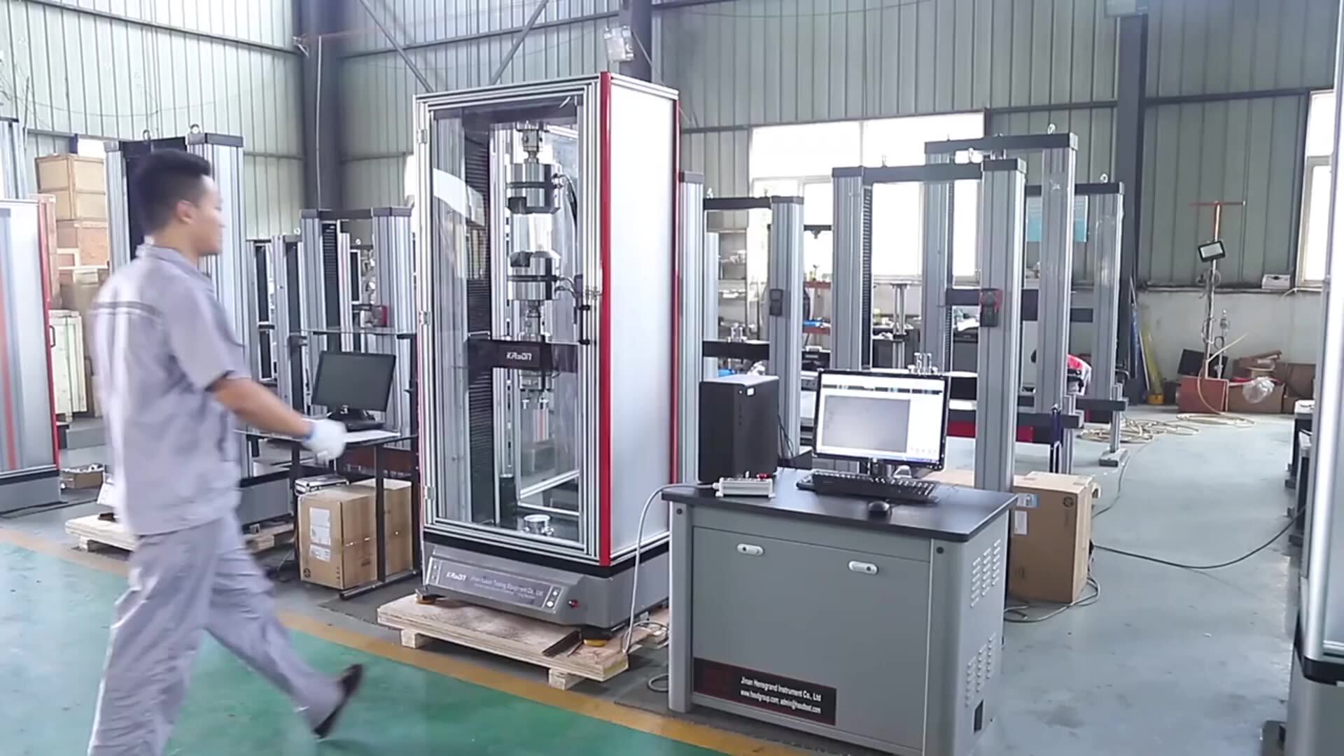 Manual Tensile Testing Machine 30kn / Parts Of Universal Testing ...