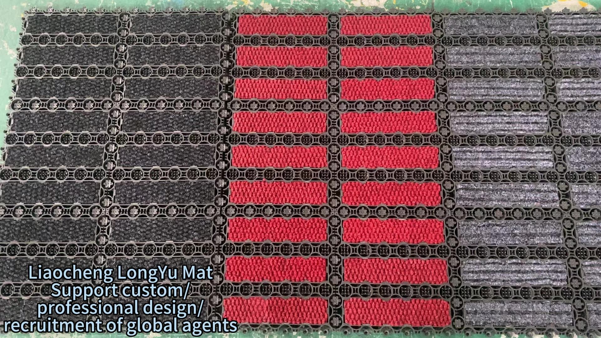 Interlocking Pvc Modular Mat For Home Or Picnic Outdoor Entrance Floor ...