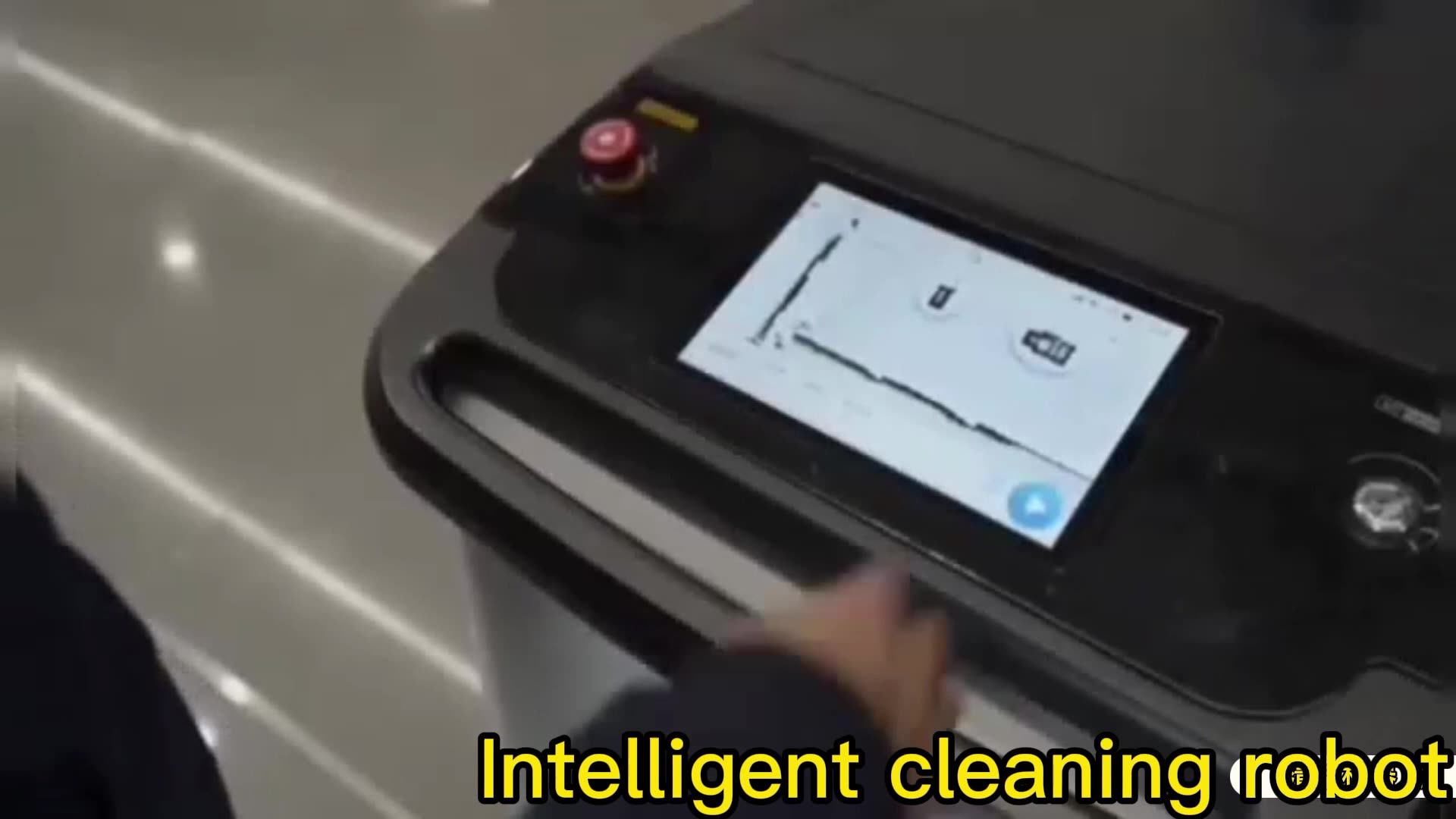 Intelligent Cleaning Robot Industrial Driverless Washing Sweeping ...