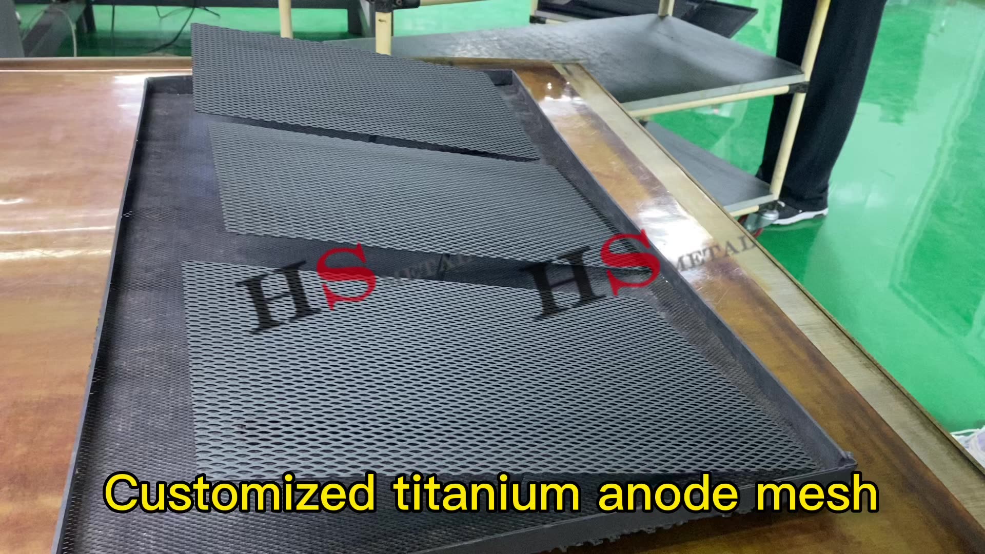 Mmo Customizable Titanium Anode Mesh Ruthenium Iridium Coating Titanium Electrode For Salt ...