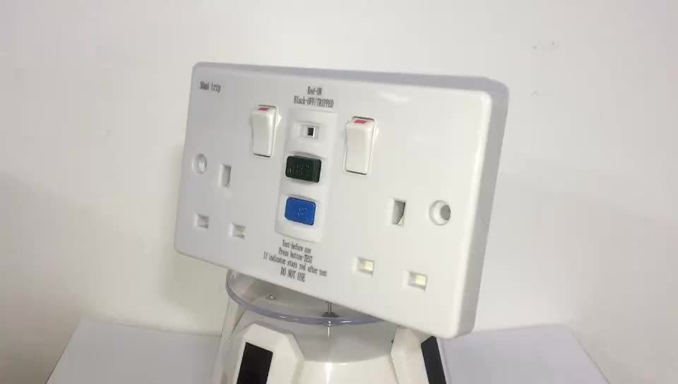 Rcd Protected Safety Socket Wall Switch Socket Uk Safety 13a 30ma 13a ...
