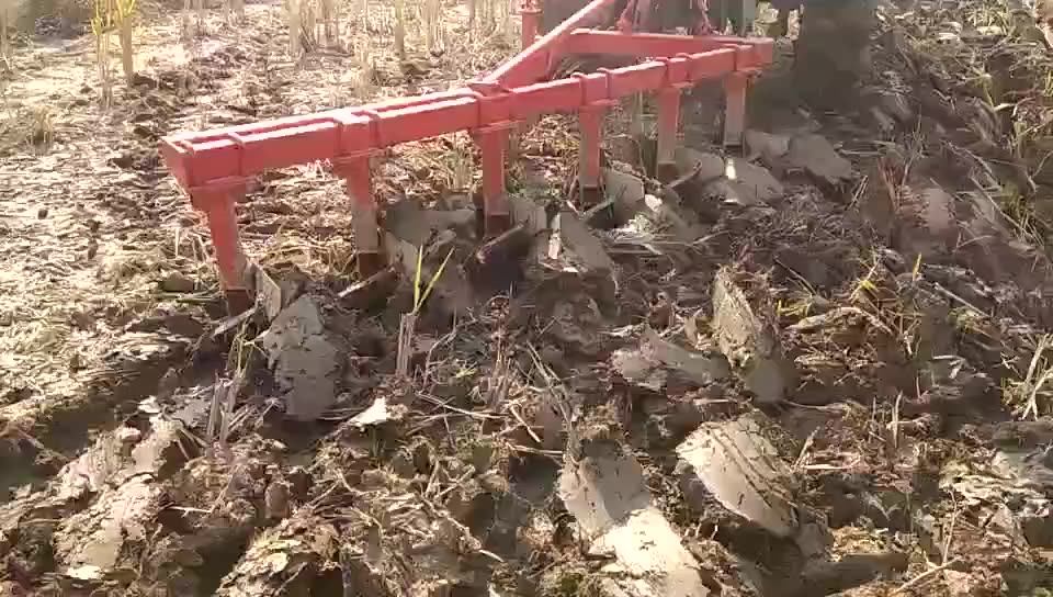 Fully Mounted With Four-wheel Tractors Furrow Plough - Buy Tractor ...