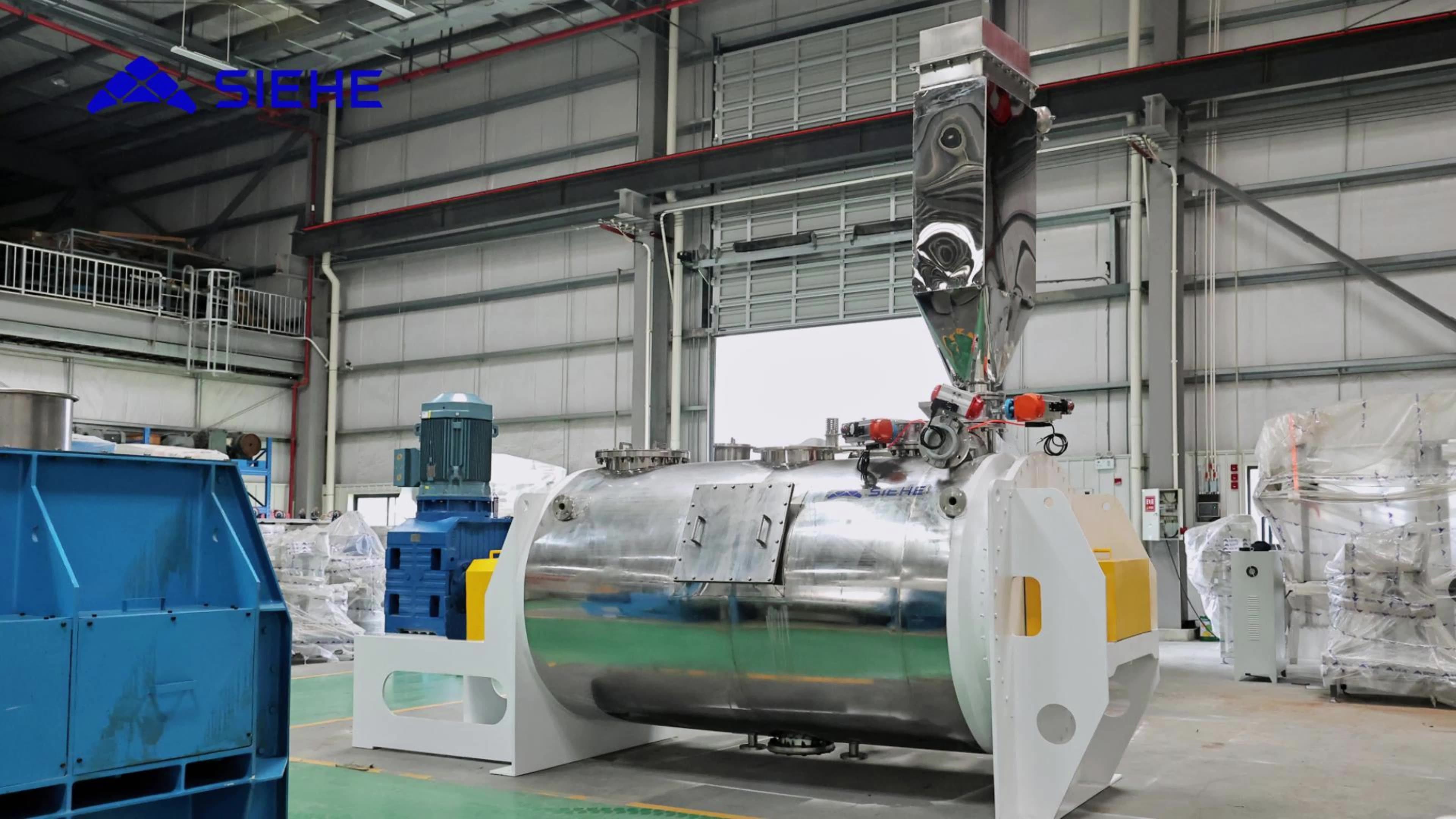 Ss304 Double Screw Ribbon Blender Mixer Powder Drying And Mixing ...