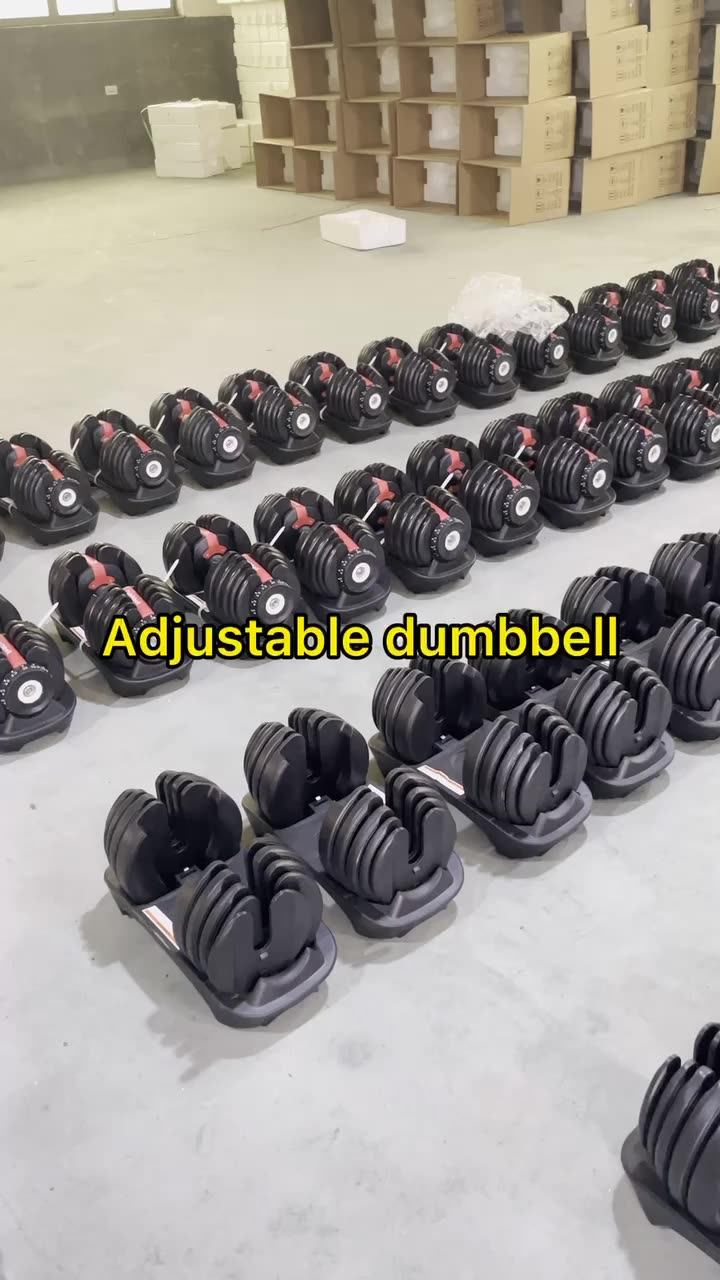Wholesale Custom Adjustable Weights Dumbbells Multi Functional 90lb ...