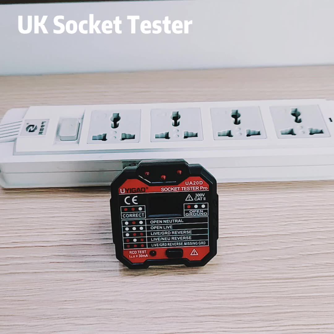 Socket Tester Pro With Optional Eu Us Uk Ccc Type Plug - Buy Voltage ...