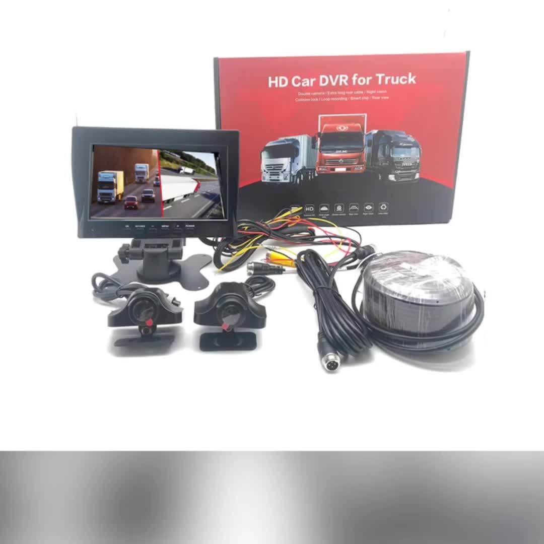 Car Dvr Recorder Back Up With Monitor Rear Truck Reverse Camera System ...