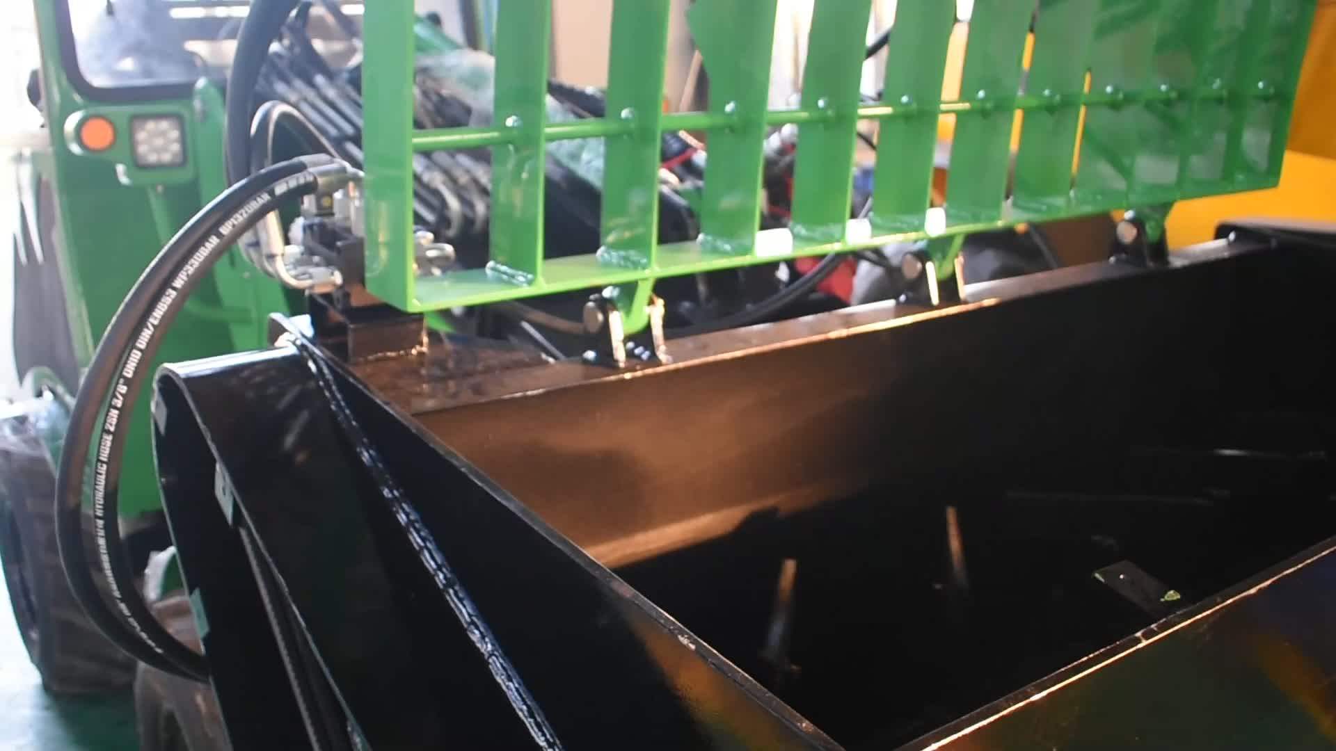 New Concrete Mixer Bucket Compact Mini Loader For Construction - Buy ...