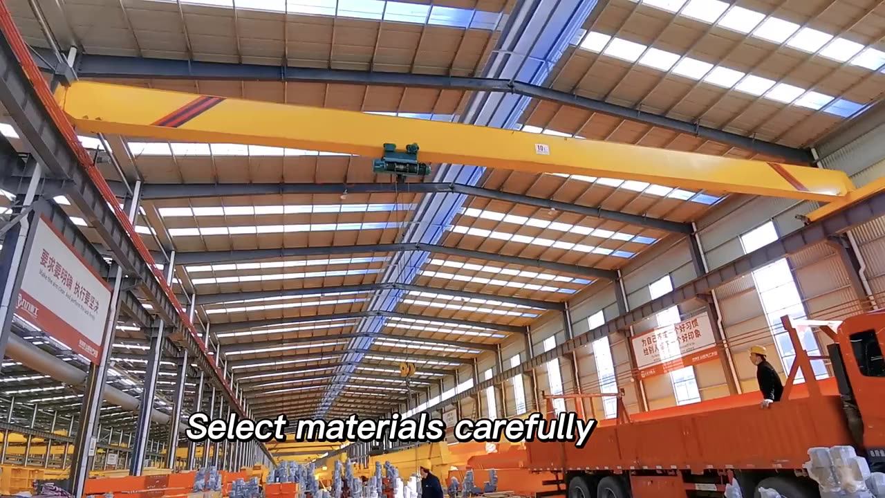 A3 Class Overhead Crane 5 Ton Single Girder Electric Overhead Crane ...