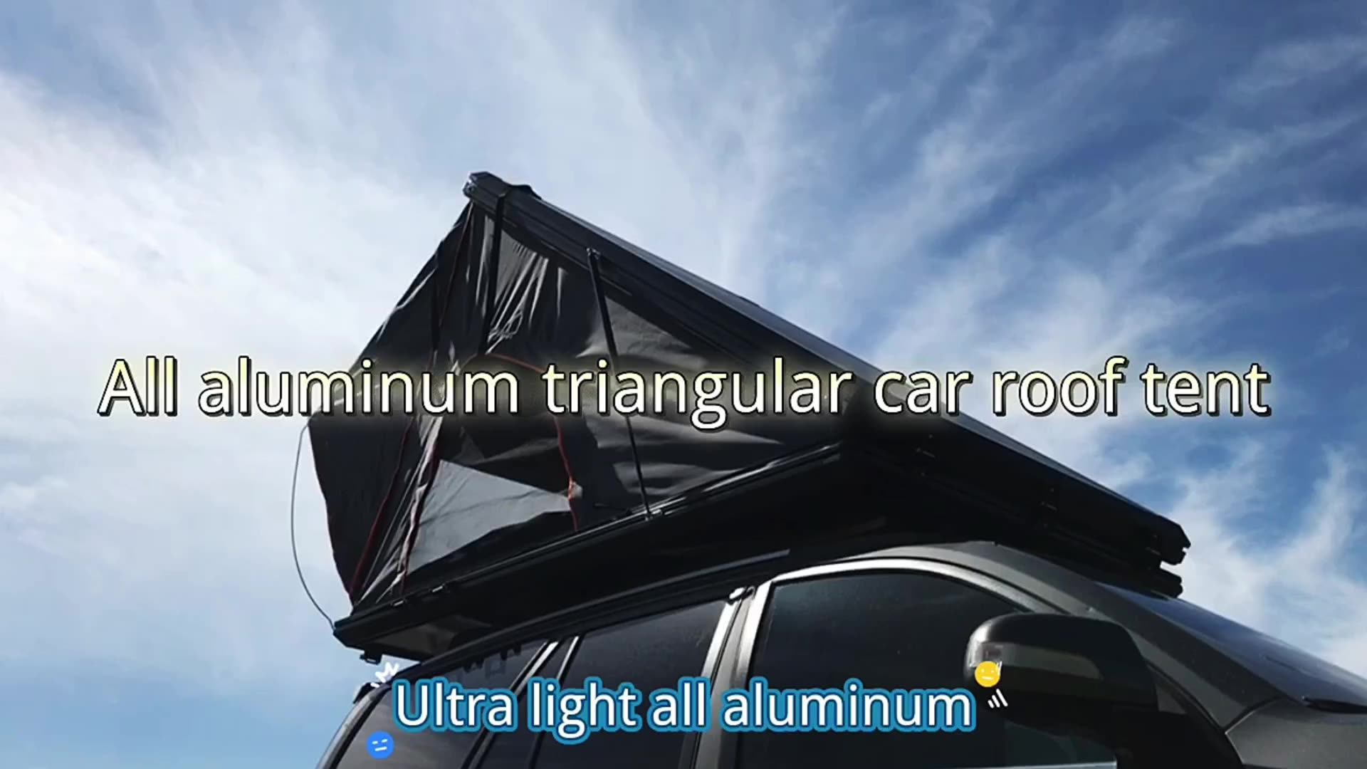 Aluminum Suv Car Clamshell Roof Top Tent Fiberglass Hard Shell Triangle ...
