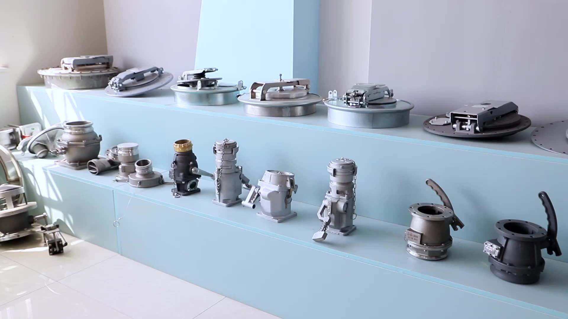 French Type Fuel Tank Discharge Valve Parts Api Adaptor Bottom Loading ...