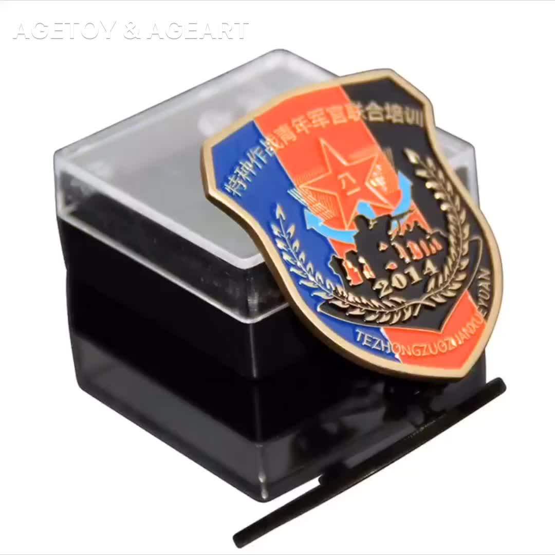 Promotion Custom Design Gold Plated Organization Button Badges Lions ...