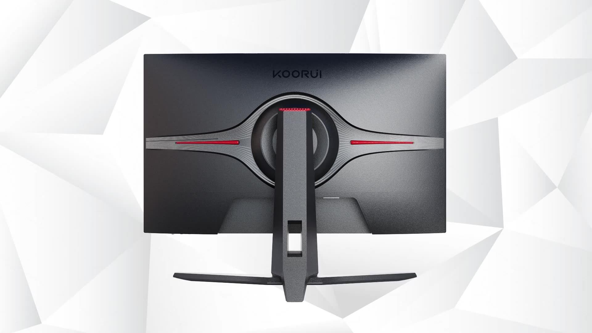 Koorui-27 Inch Non Curved Screen Monitor 165 Hz 2k 2560*1440 16:9 ...