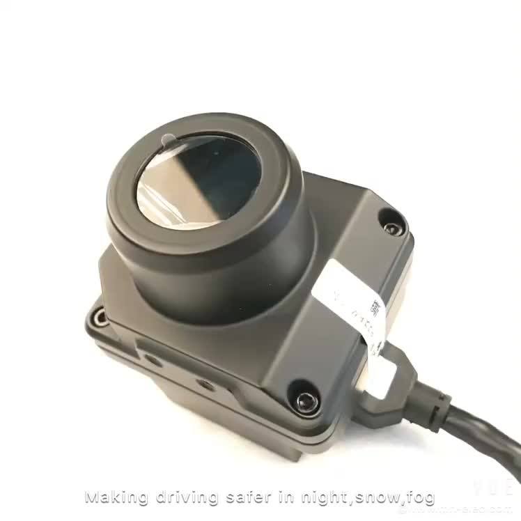 Adas System Vehicles Car Night Vision Infrared Thermal Imagining Front ...
