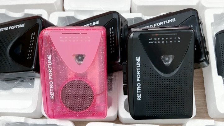 Cassette Player Portable Cassette Recorders Transparent Audio Mp3 ...