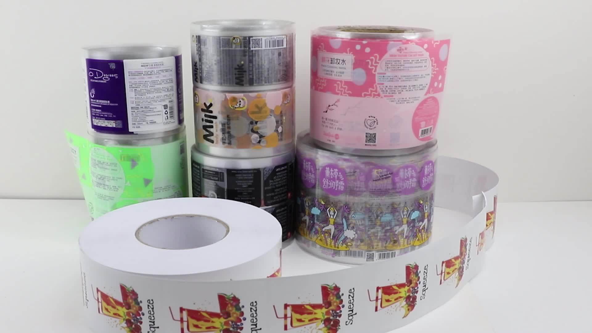 Cmyk Printing Die Cut Vinyl Clear Sticker Label,Waterproof Transparent ...