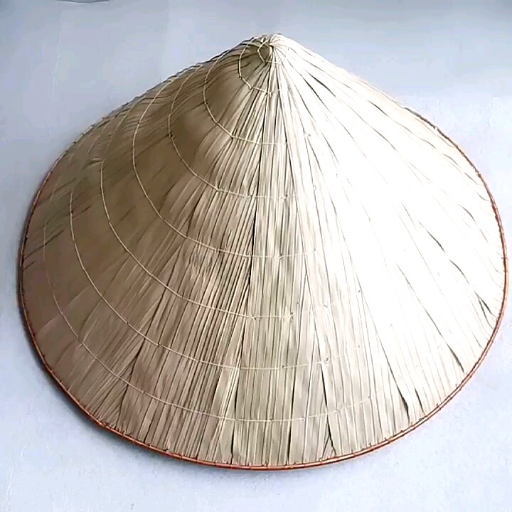 Chinese Asia Farmer Garden Fishing Sun Bamboo Leaf Shade Hat - Buy ...