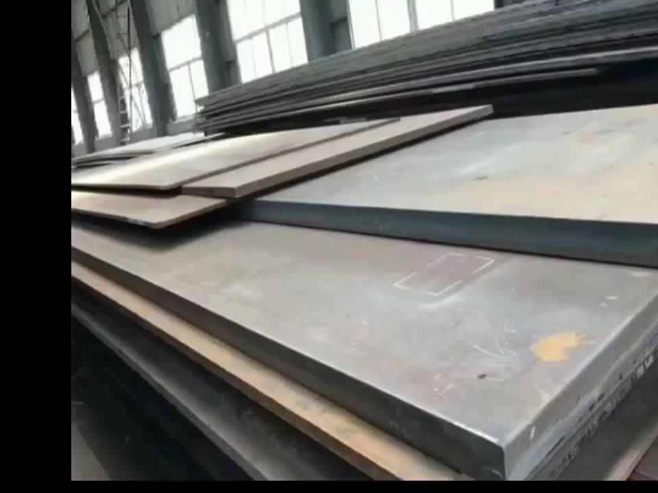 High Strength 10mm Thick Steel Sheet Plate Astm A36 S235jr Hot Rolled ...