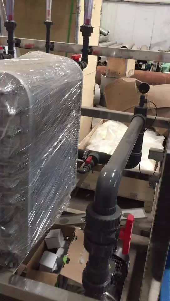 8m3/h High Purity Water Edi Module Electrodialysis And Ion-exchange ...