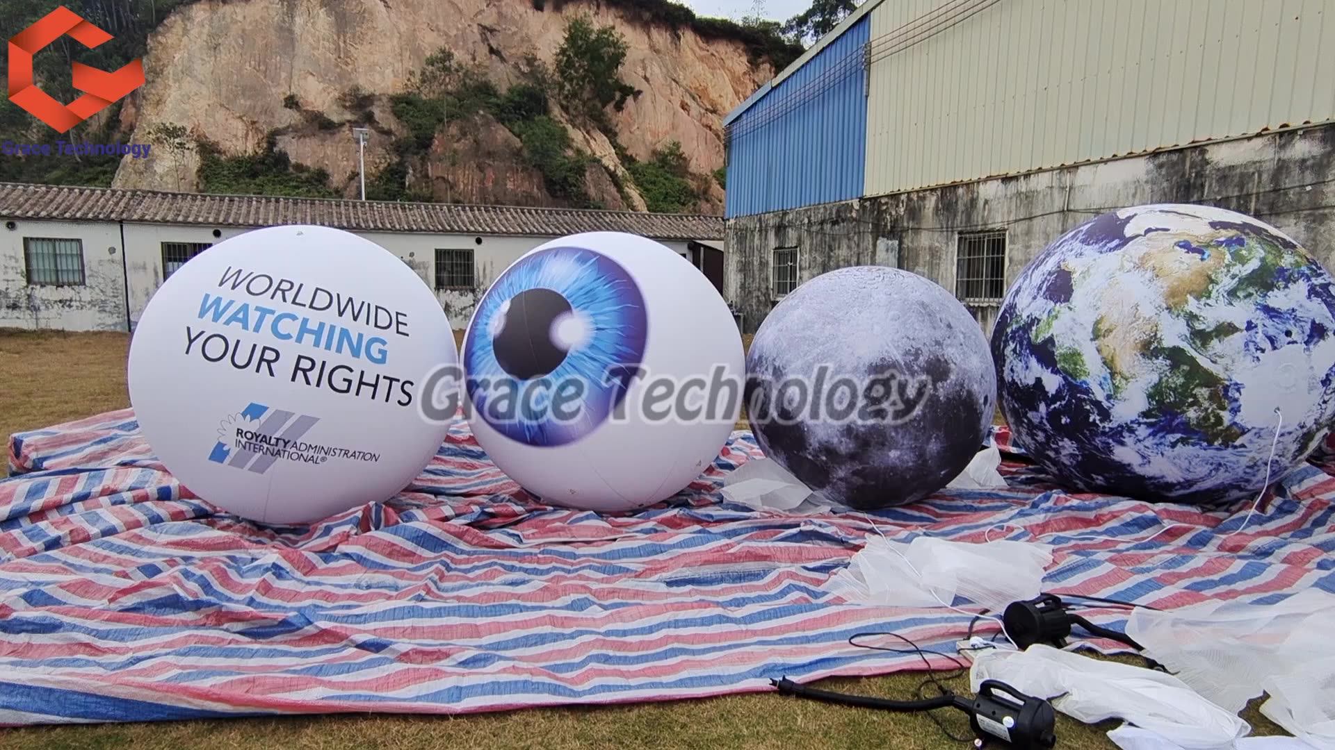 Giant Eyeball Sculpture Monster Eye Inflatable Eyeball Balloon Model ...