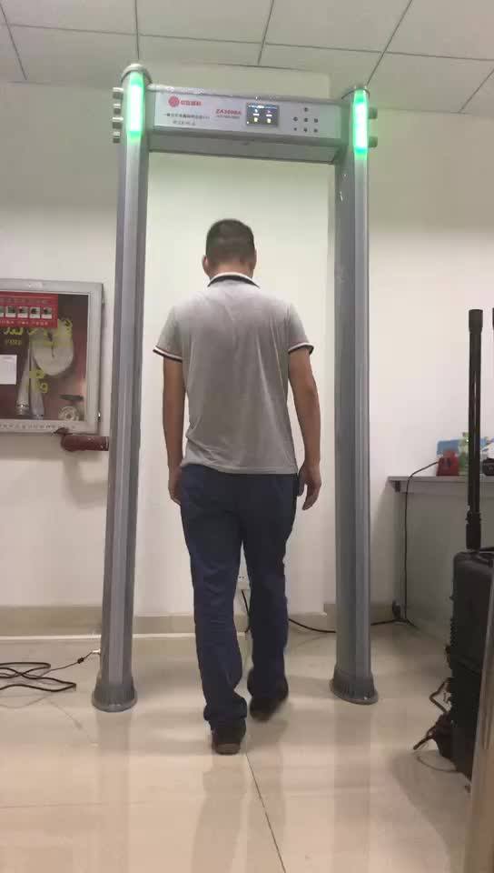 Za3000a Security Metal Detector Door Ip57 Waterproof 18 Detecting Zones ...