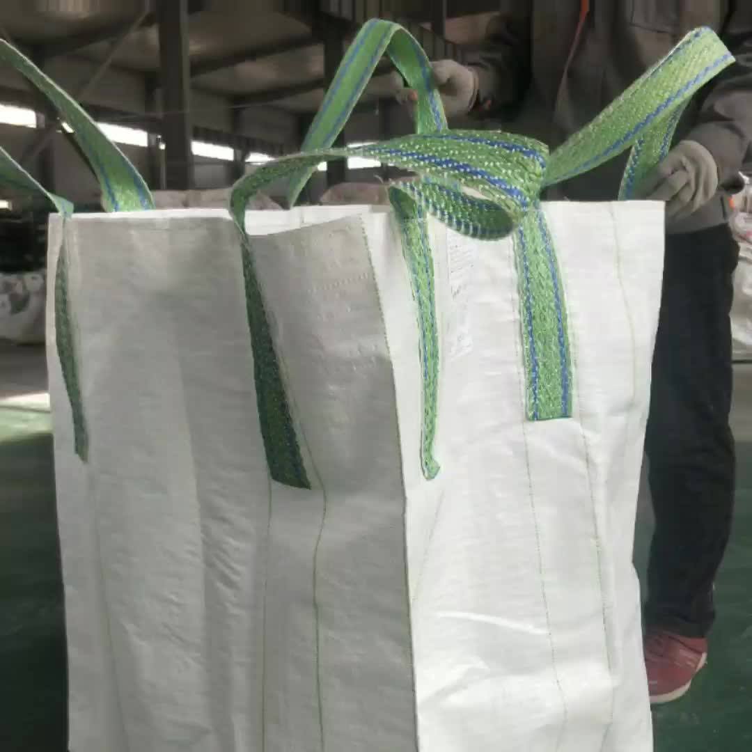 4 Cross Corner Loops Bulk Bag - Buy Pp Woven Jumbo Bag,Ton Bag With Top ...
