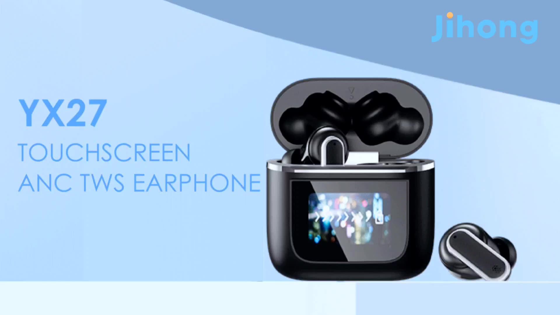 New Design Yx27 Anc Wireless Earphone Hd Stereo Tws Wireless Earbuds ...