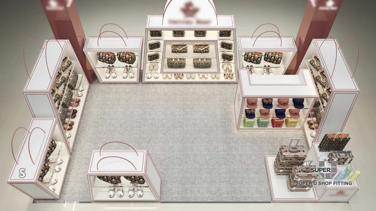 China Wholesale Designer Retail Kiosk Bags Display Travel Shop ...