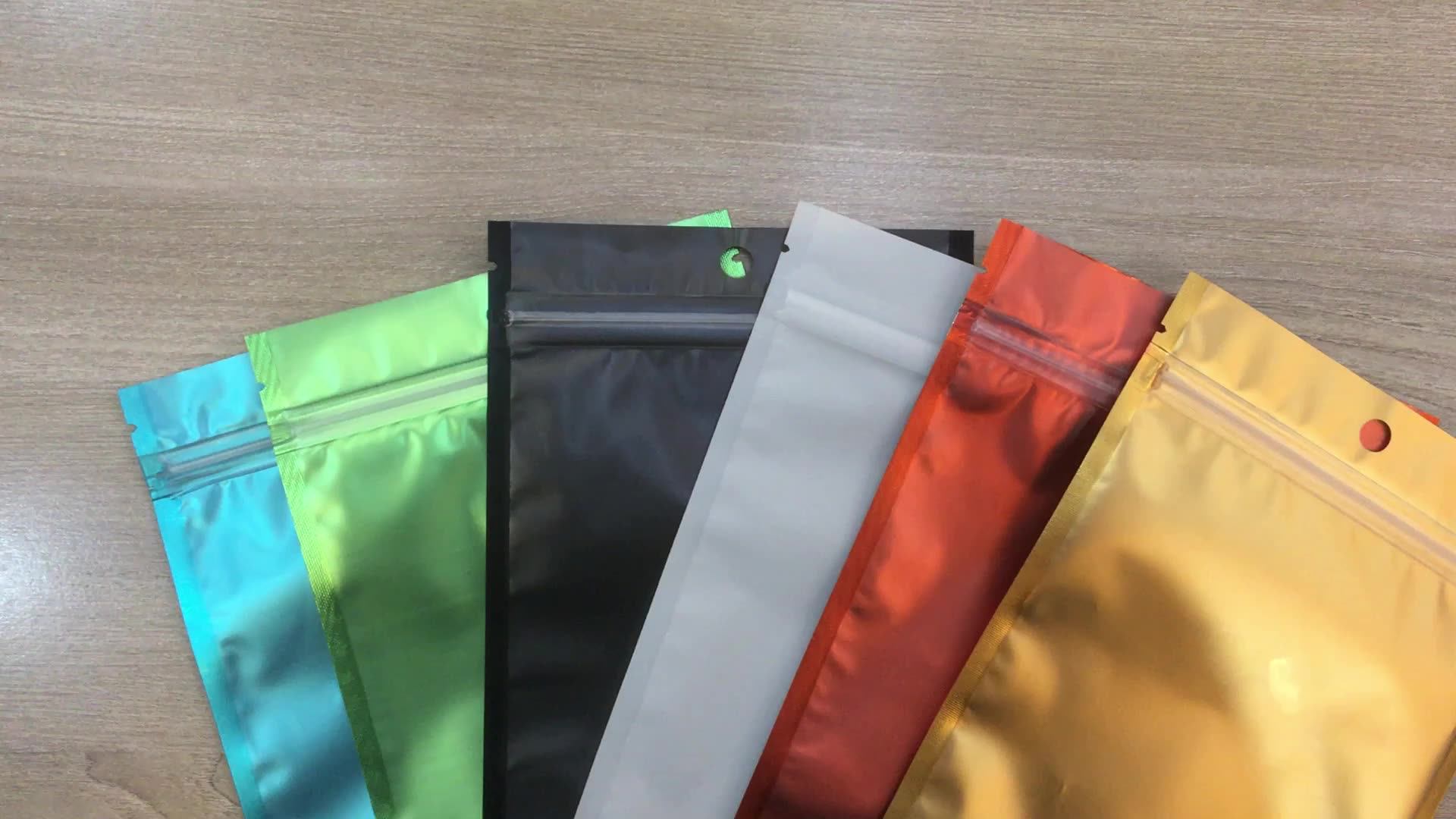 Custom Color Printed Sealed Header Bag /opp Plastic Self Header Cards ...