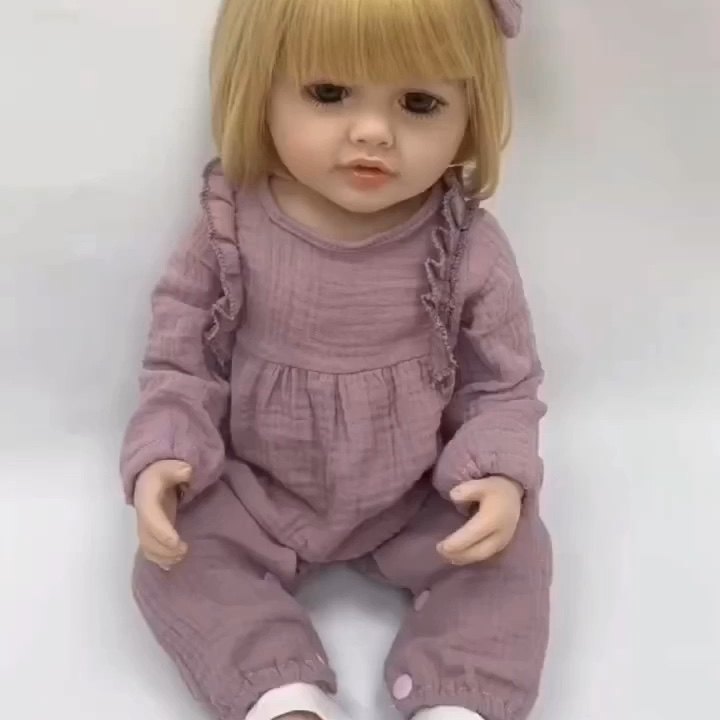 Huge Vinyl Body Popular High Quality Doll Sweet Face Reborn Toddler ...