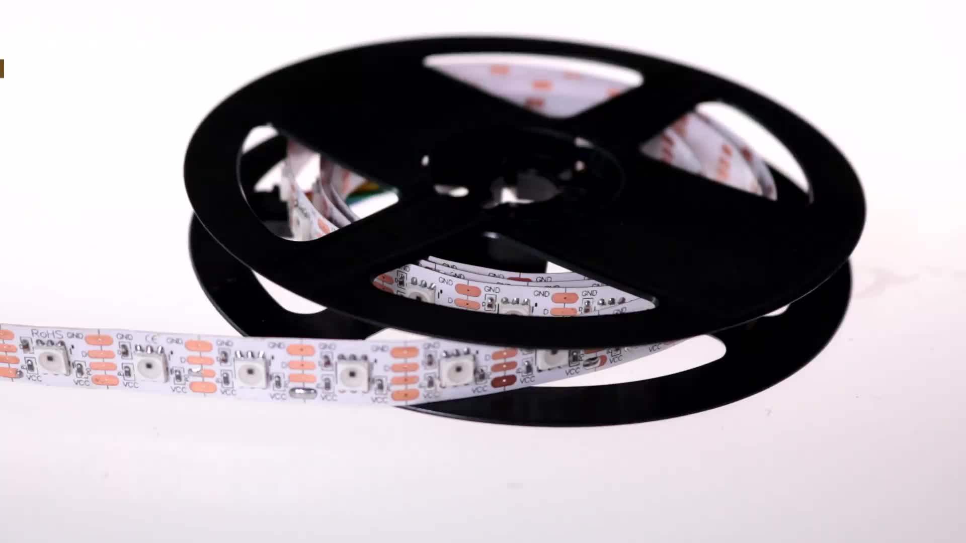 Dmx Addressable Individual Control 12v Smd 5050 Rgb Pixel Led Strip ...