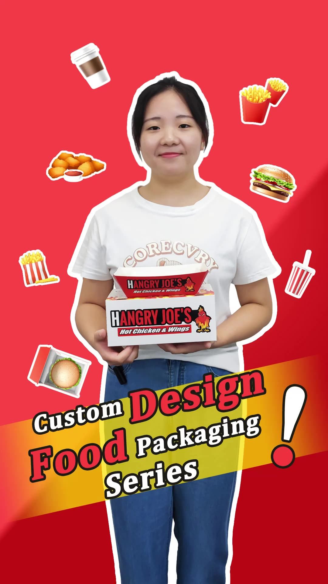 White Charcuterie Box With Clear Lid Disposable Kraft Paper Dessert ...