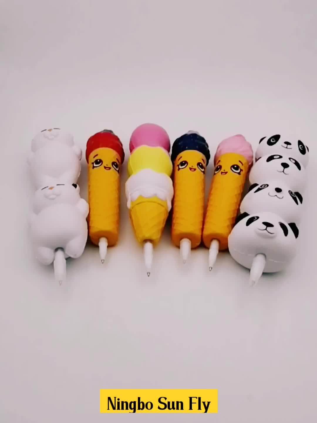 2019 Factory Wholesale Kawaii Squishy Pencil Topper Cover Scented Food ...