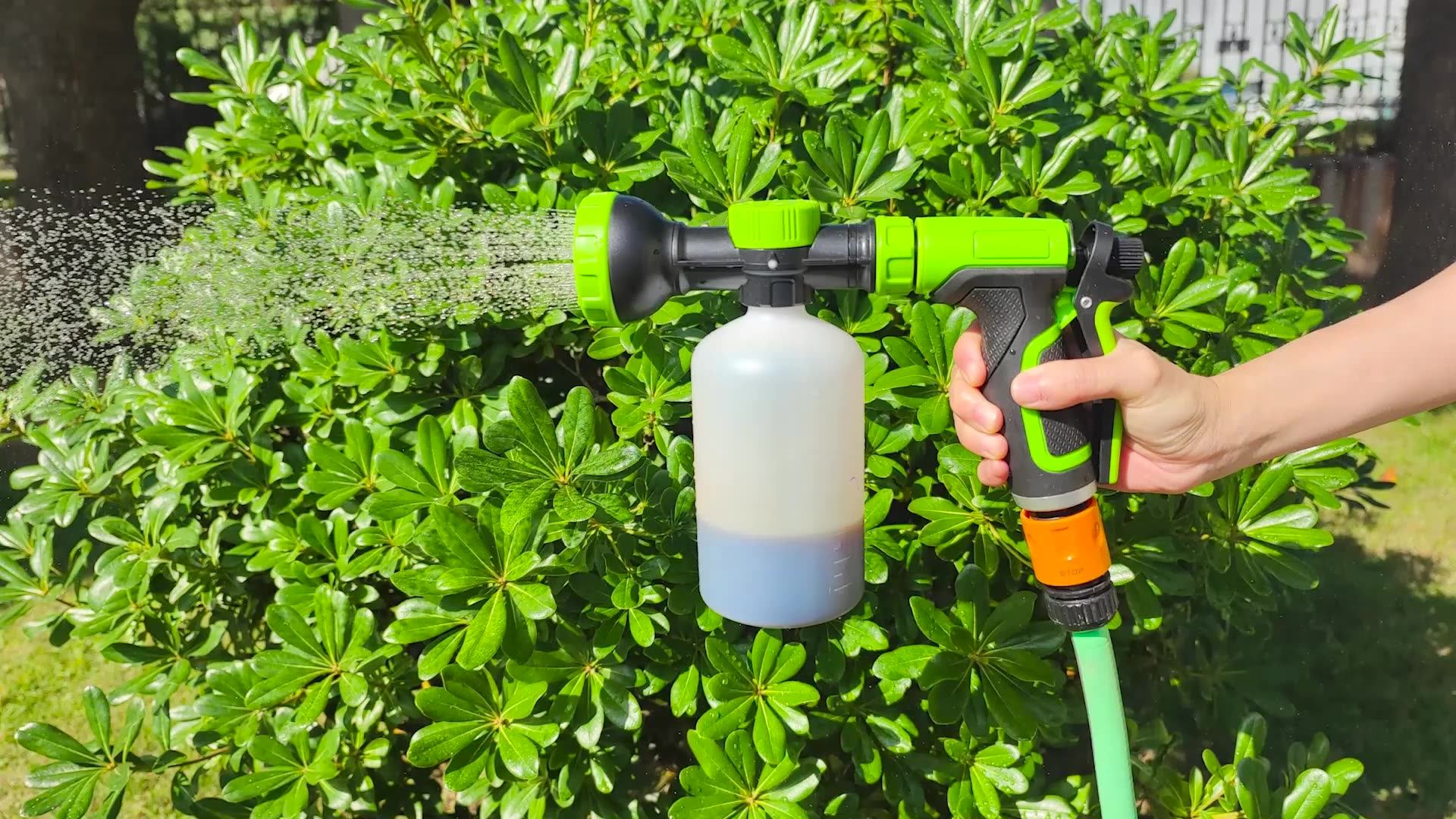 Vertak 8 Mising Rations Washing Spray Gun Plastic Rear Trigger Water ...