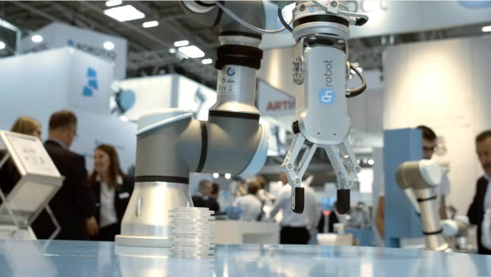 On Robot Electric Gripper Rg2 Rg2-ft Rg6 Flexible 2 Finger Robot ...