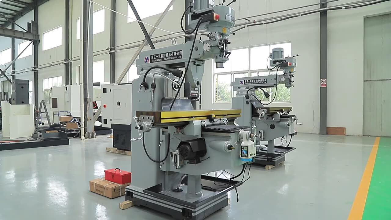 Factory Direct Sale X6325 Manual Milling Machine 4h Taiwan Turret ...
