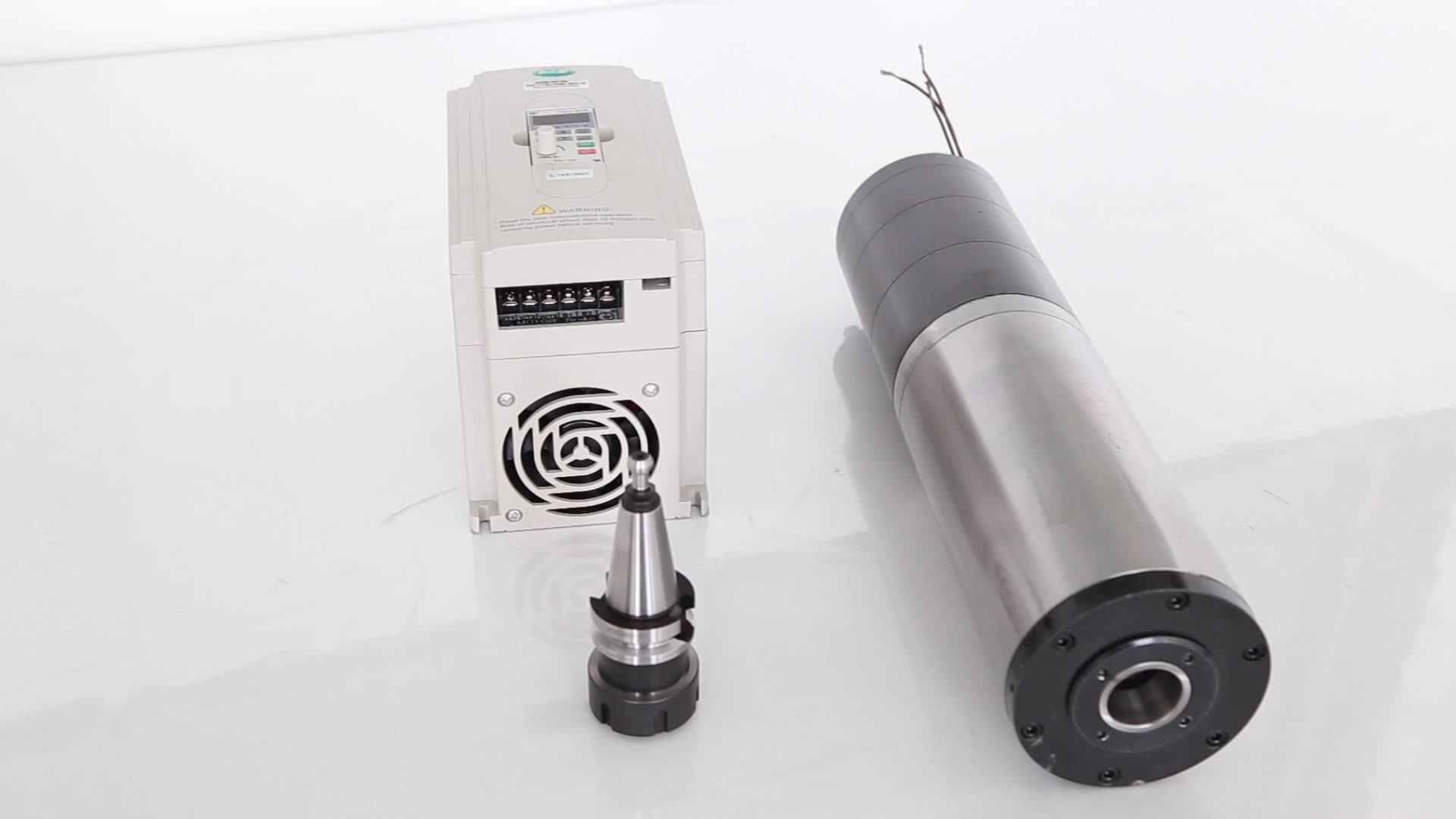 Bt40 380v Dia 150mm 15kw Spindle Motor Iso40 12000rpm Milling Spindle ...