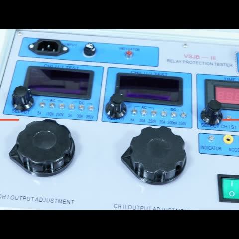 Secondary Injection Relay Current Protection Test Device Microcomputer ...