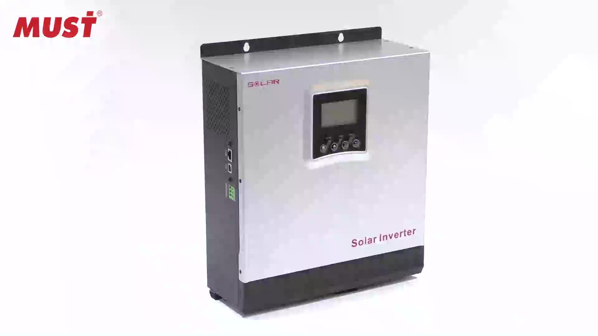 Must Solar Inverter 220v 380v Three Phase Converter 2kw 3kw 4kw 5kw 5 ...