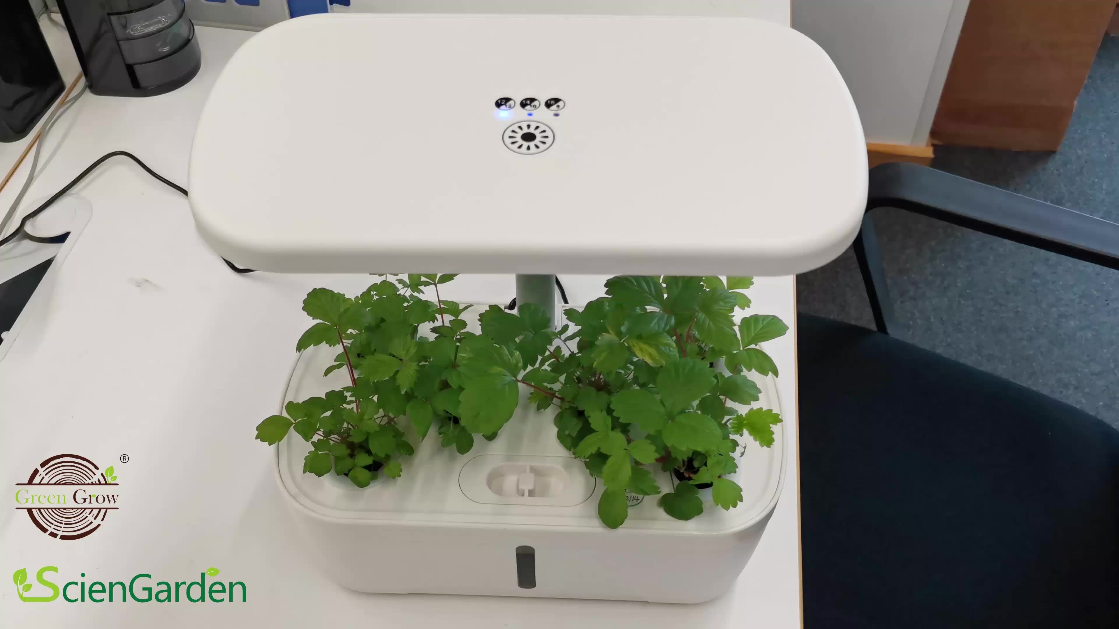 Small Automatic Smart Indoor Garden Planter Intelligent Flower Pots ...