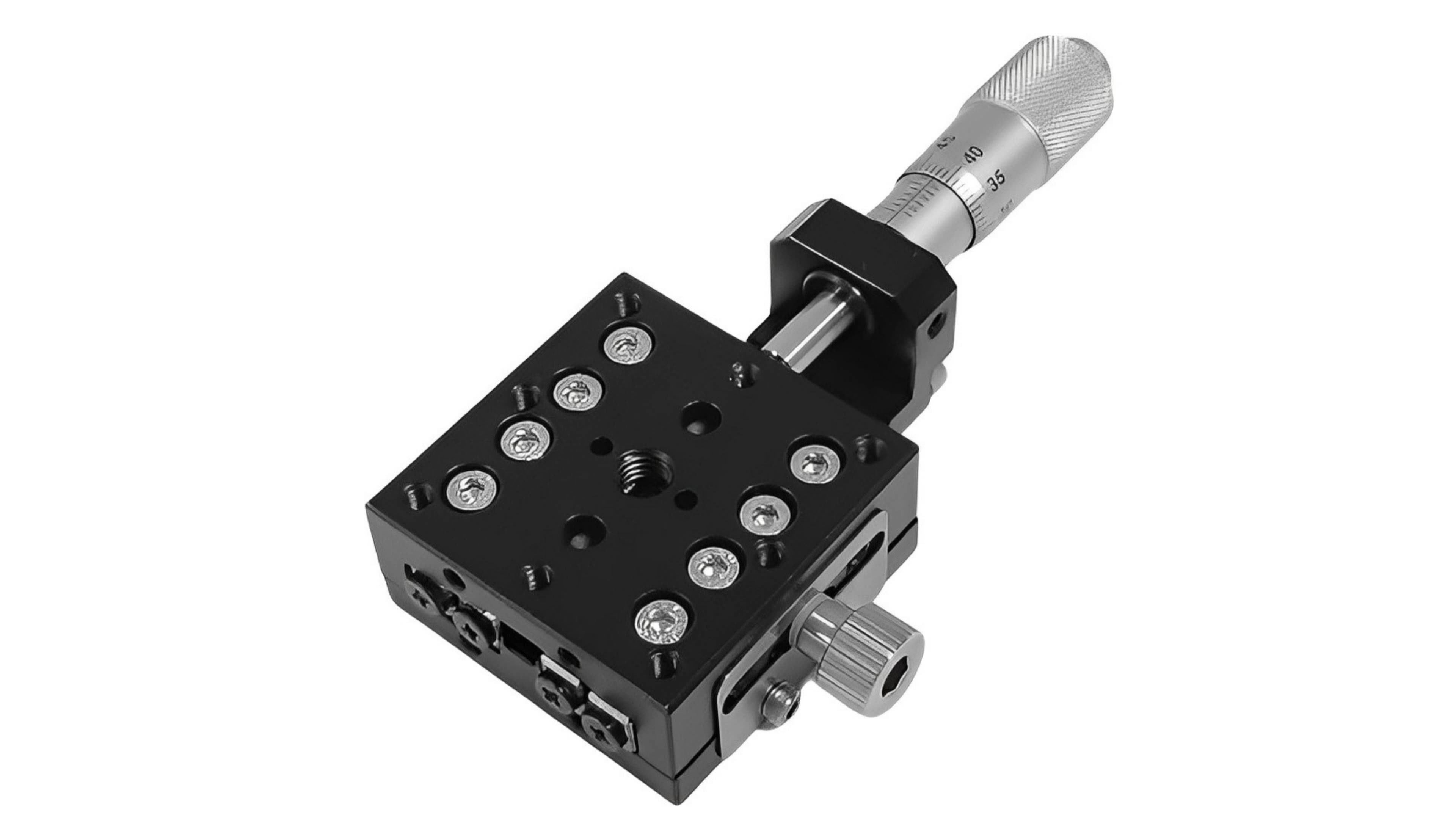 C&k 40x40mm X Axis Micrometer Manual Stage Platform Manual Linear Stage ...