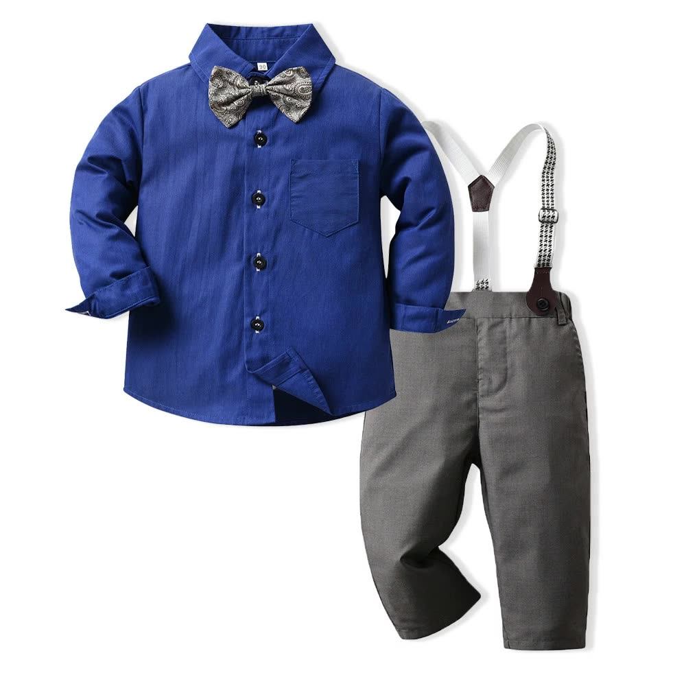 Autumn Suits For Baby Boy Formal Wedding Wear Children Clothing Toddler ...