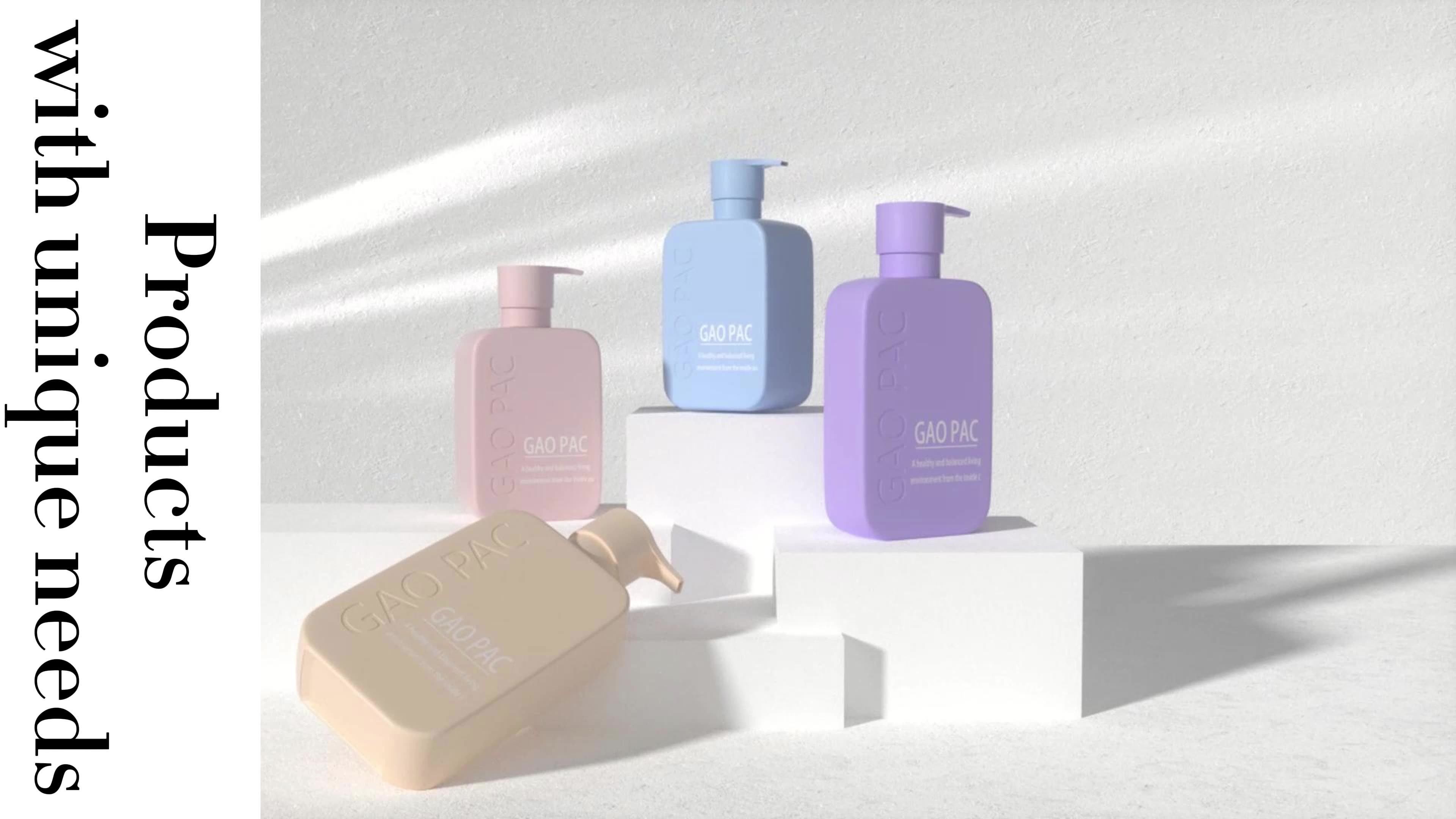 Eco-friendly Pcr 150/300ml Hdpe Bottle Skincare Cosmetic Packaging ...