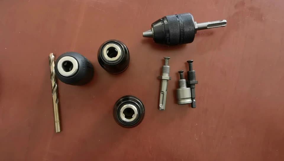 1 Pc Keyless Oneway Hand Drill Chuck 1/2-20unf Mount 2~13mm Self ...