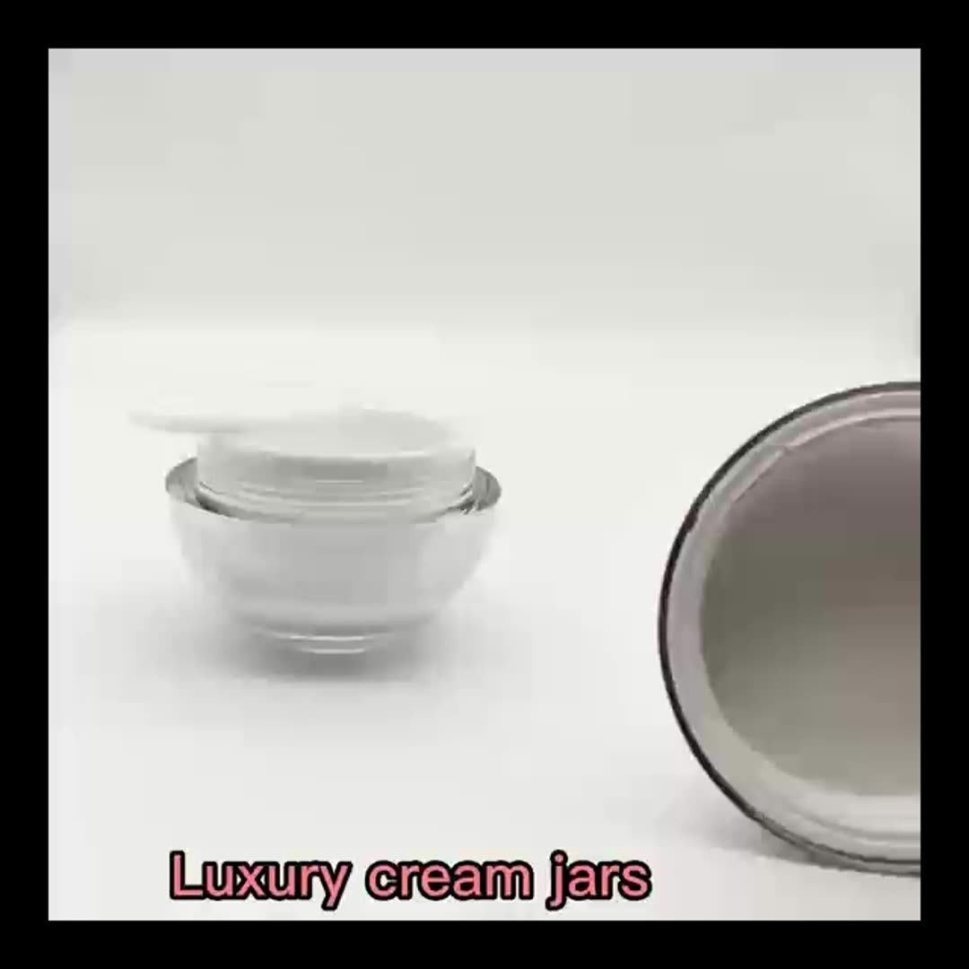 Empty Refillable Cosmetic Packaging Containers Cream Jar 10g 15g 20g ...