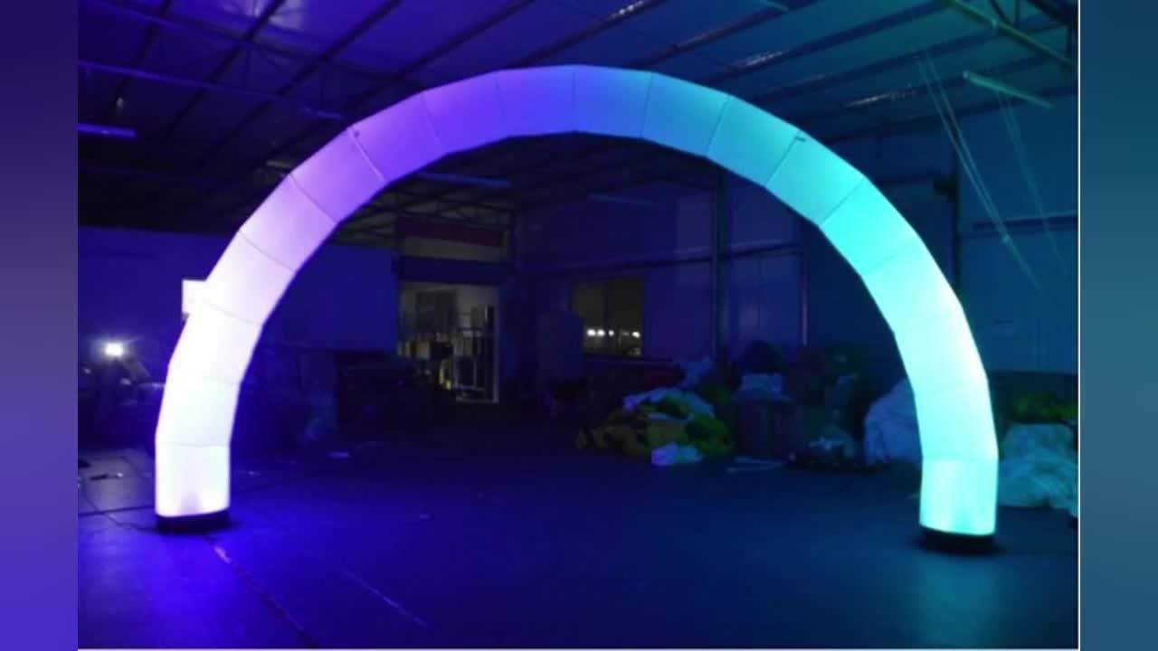 Inflatable Lighting Archway For Running Race/neon Run Inflatable Arches ...