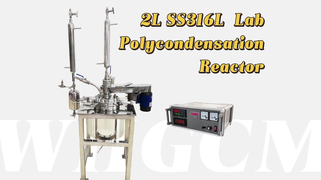 Asme Ce Eac Epr 2l Stainless Steel Jacketed Reactor With Pid Auto ...