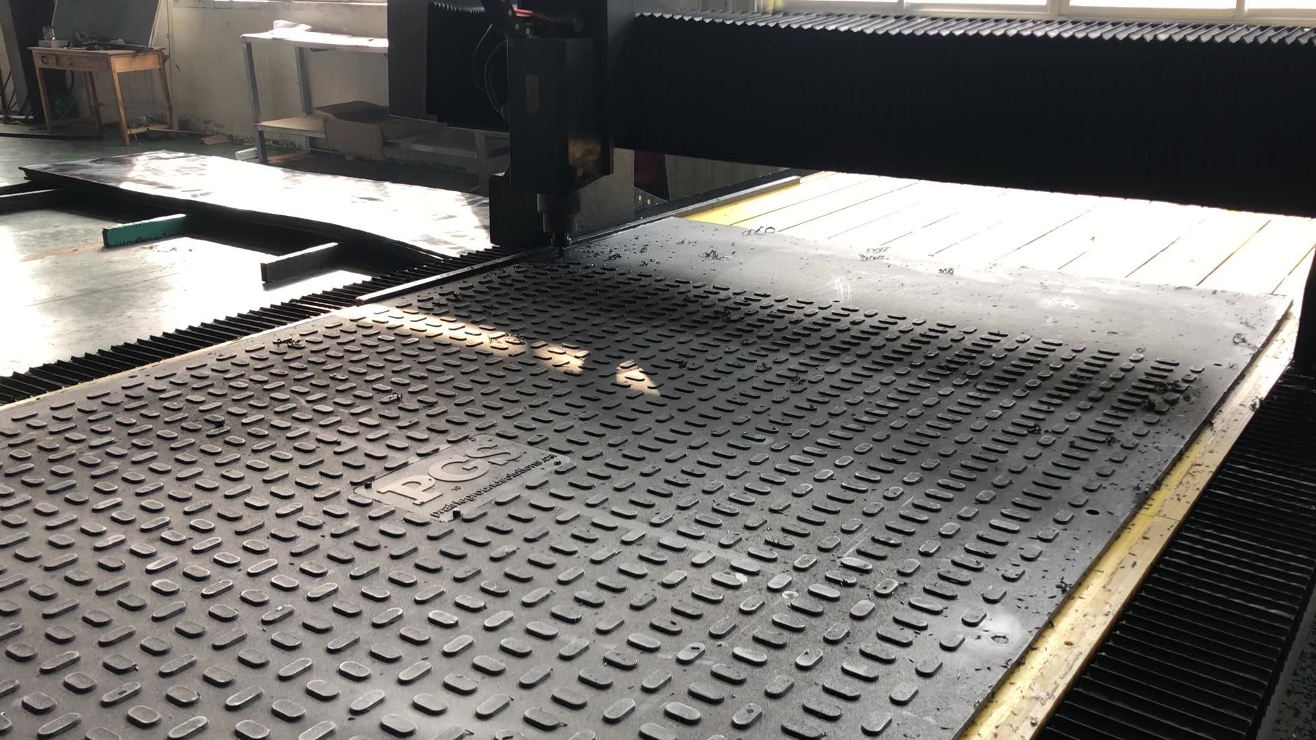 Heavy Equipment Mud Road Mats/uhmwpe Crawler Ground Protection Boards ...